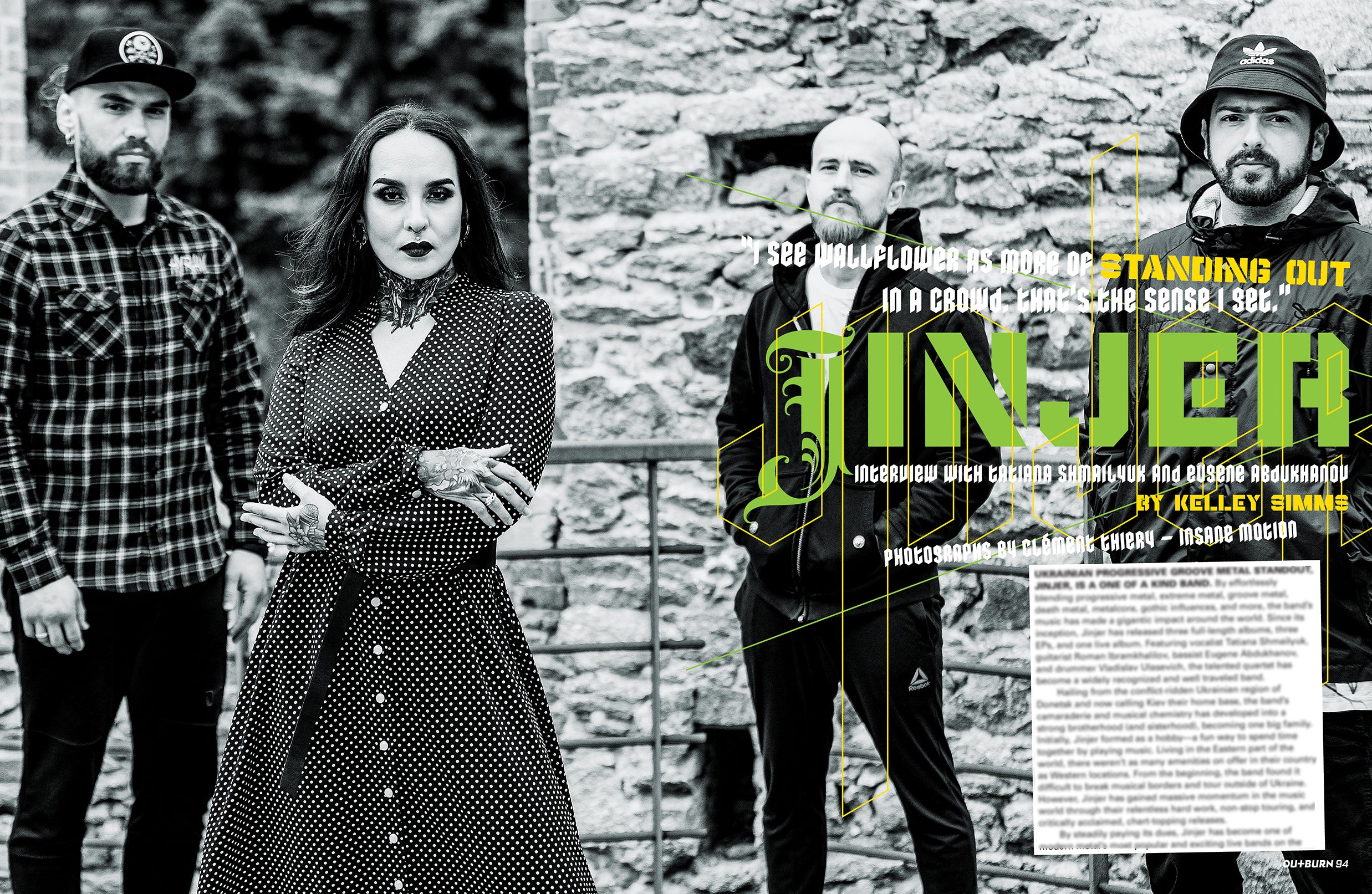 OUTBURN #94 LIMITED EDITION JINJER COVER – Outburn