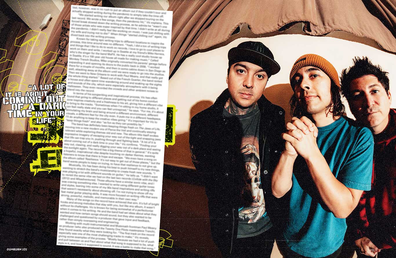 OUTBURN #101 LIMITED EDITION PIERCE THE VEIL FLAWLESS BUNDLE – Outburn